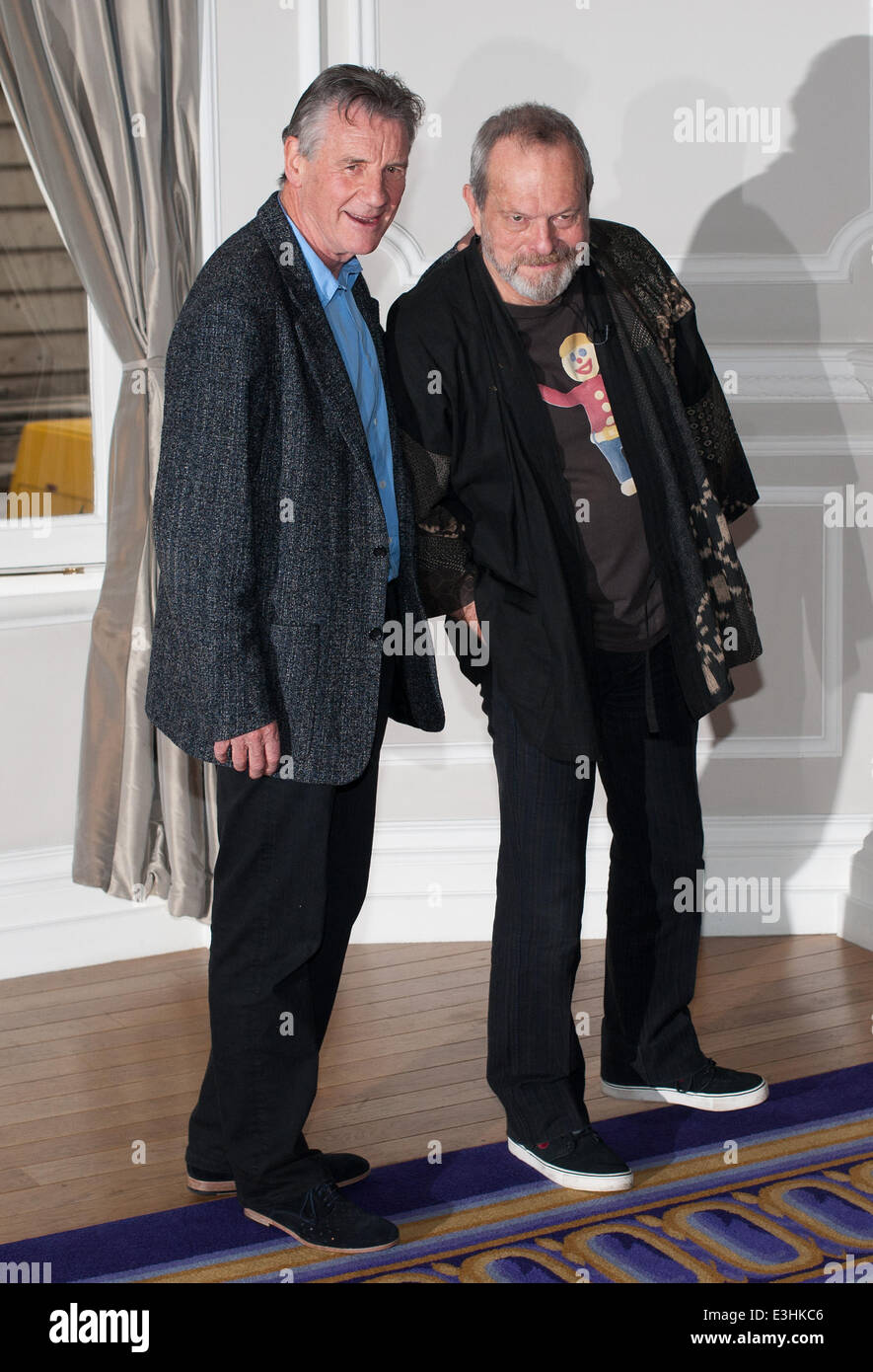 Monty Python reunion photocall held at the Corinthia Hotel. Featuring ...