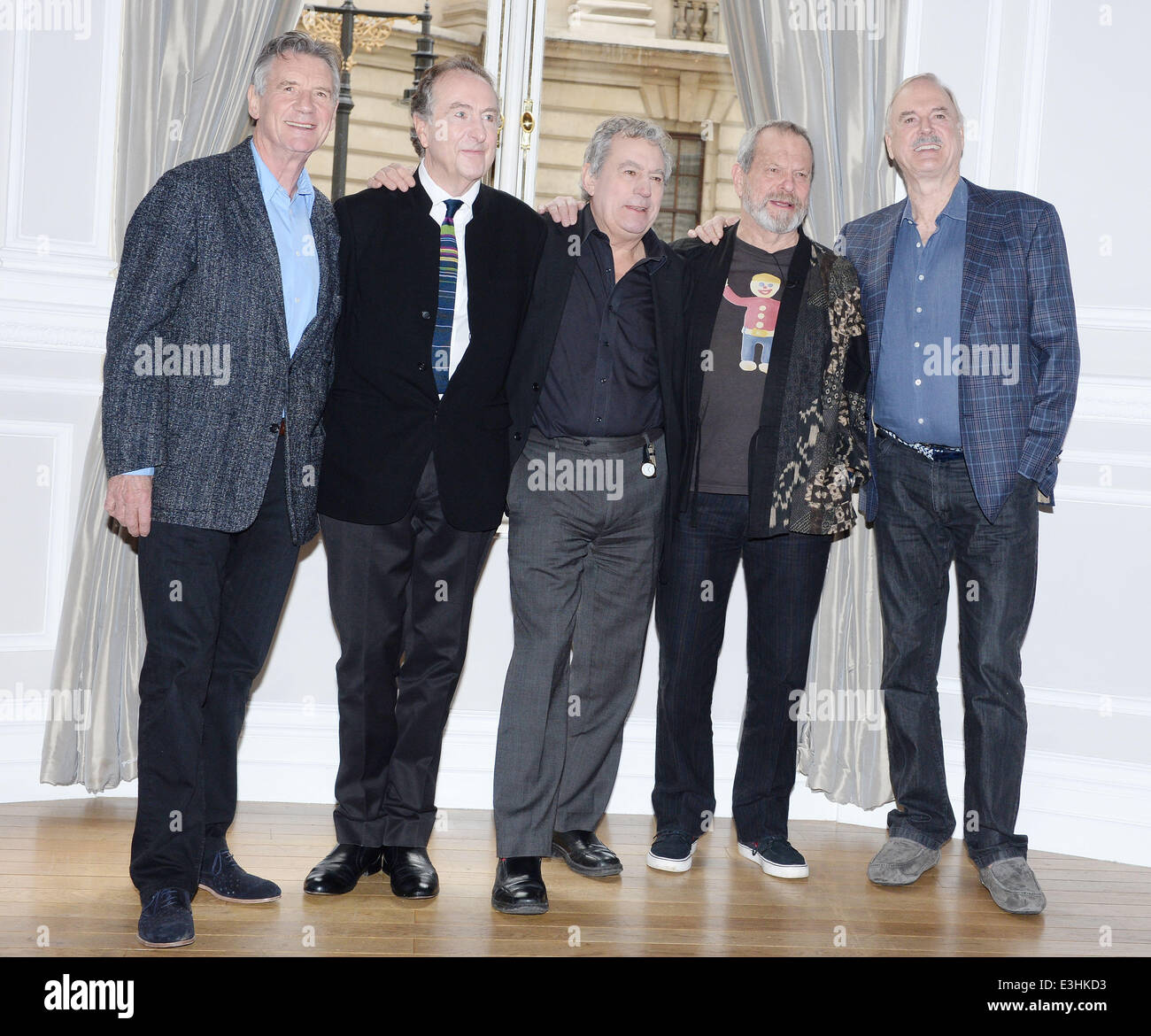 Monty Python reunion photocall held at the Corinthia Hotel Where ...