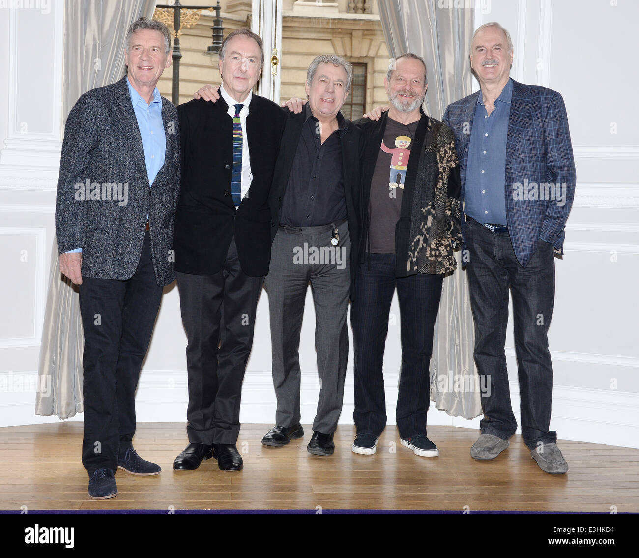 Monty Python reunion photocall held at the Corinthia Hotel Where ...