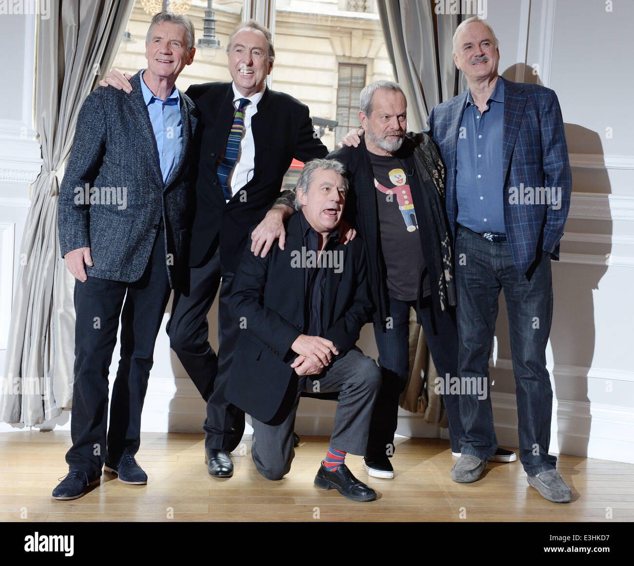 Monty Python reunion photocall held at the Corinthia Hotel Where ...