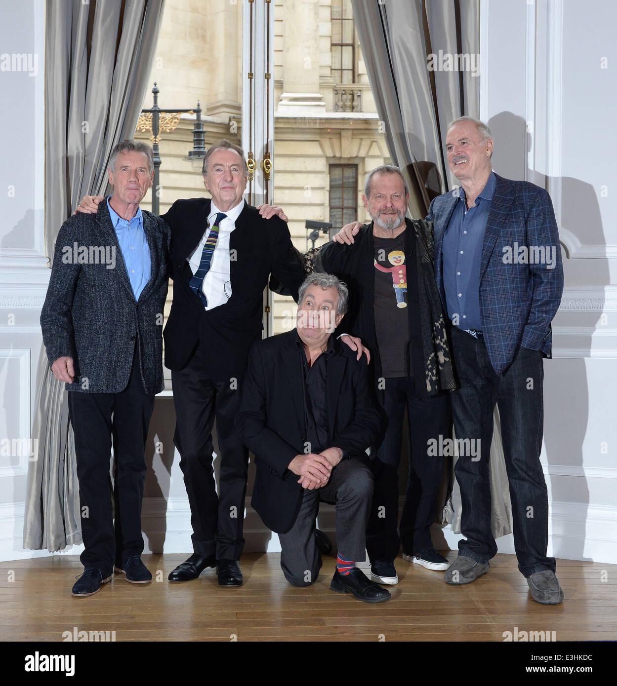 Monty Python reunion photocall held at the Corinthia Hotel Where ...