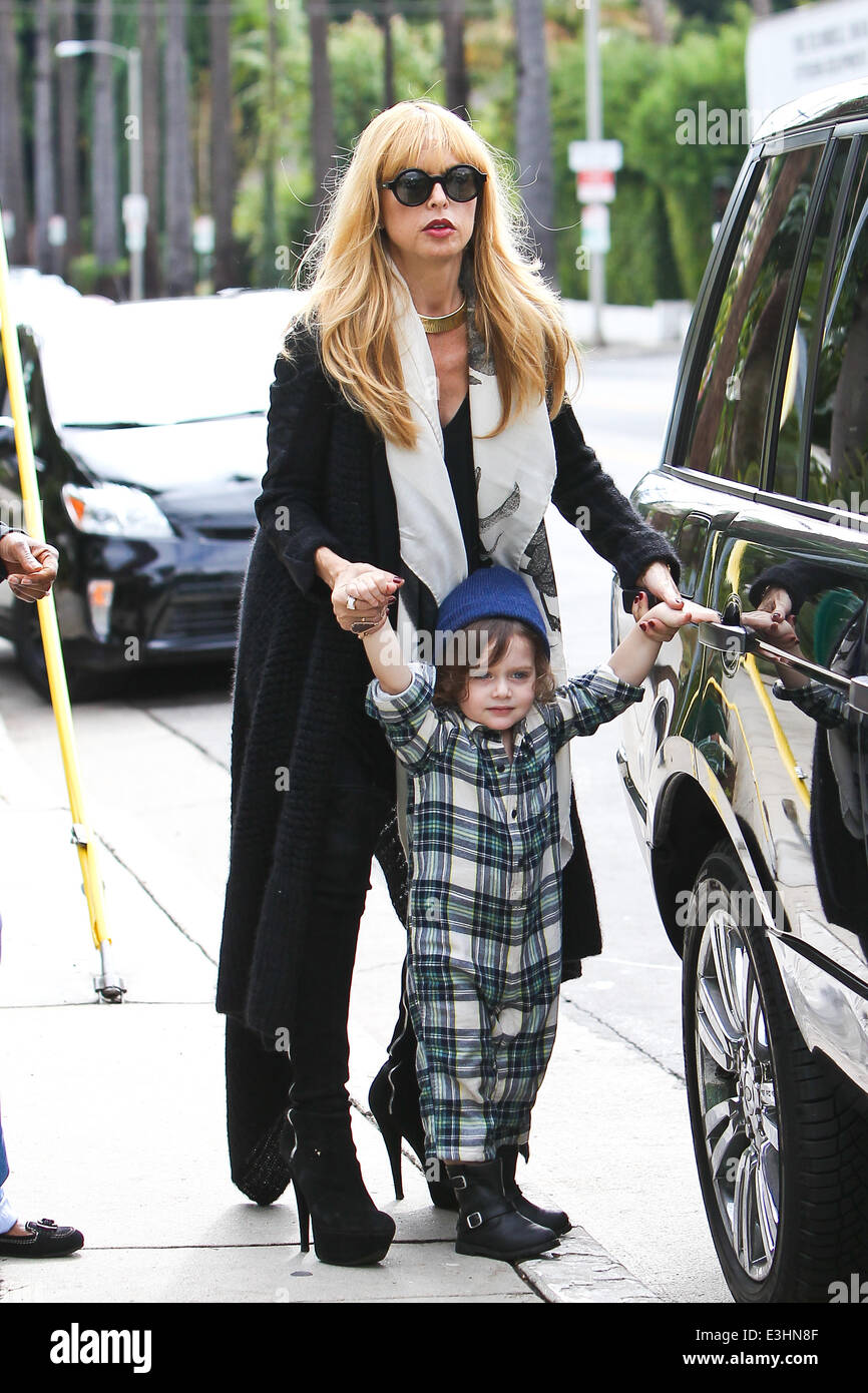 Rachel Zoe and son Skyler out and about in Beverly Hills Featuring ...