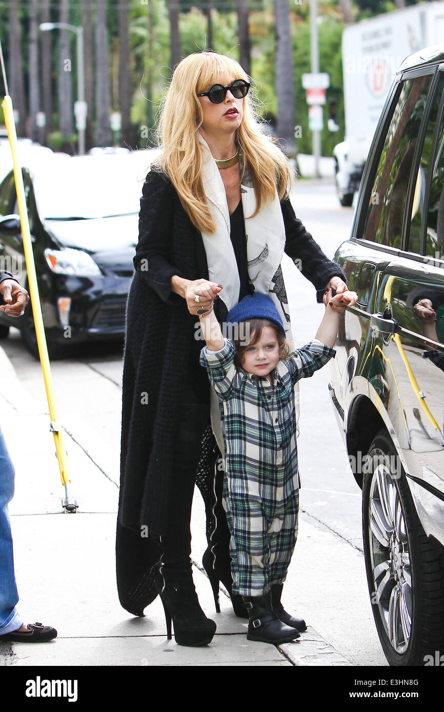 Rachel Zoe and son Skyler out and about in Beverly Hills Featuring ...