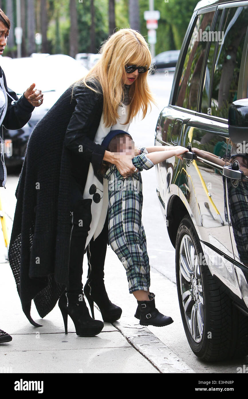 Rachel Zoe and son Skyler out and about in Beverly Hills Featuring ...