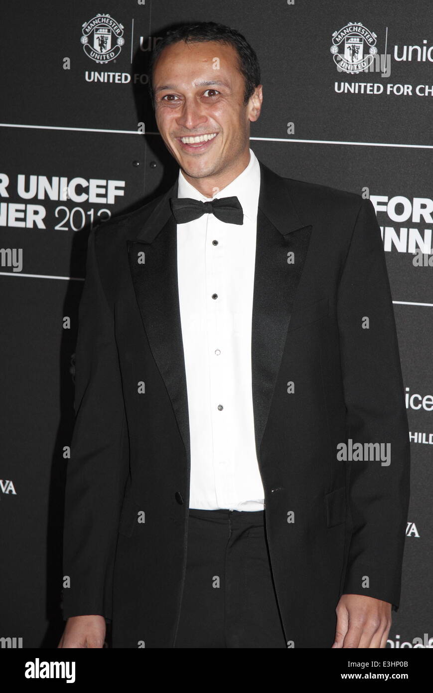 14th annual United for UNICEF Gala Dinner at Old Trafford in Manchester ...