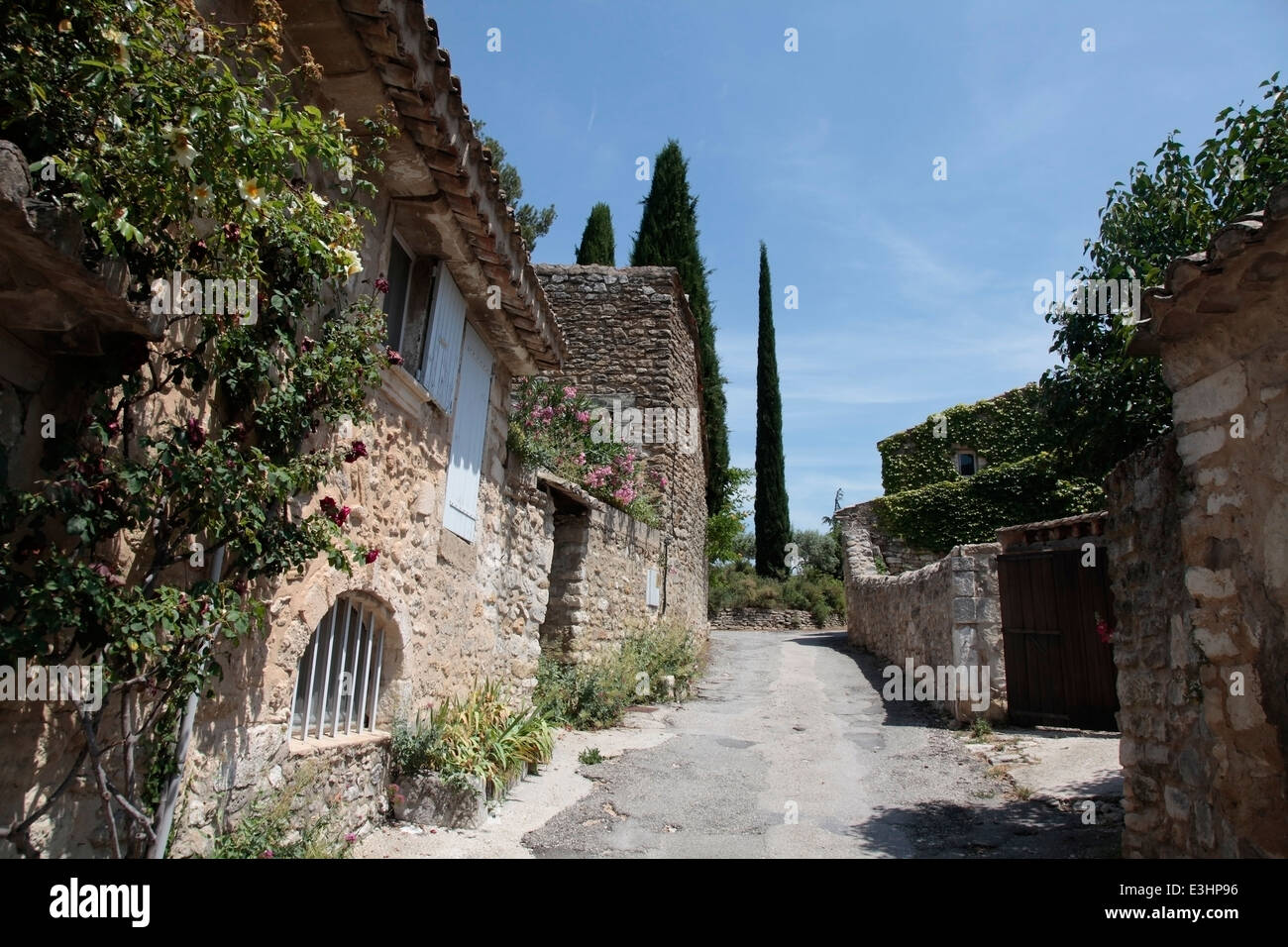 Lacoste Provence France Stock Photo - Alamy