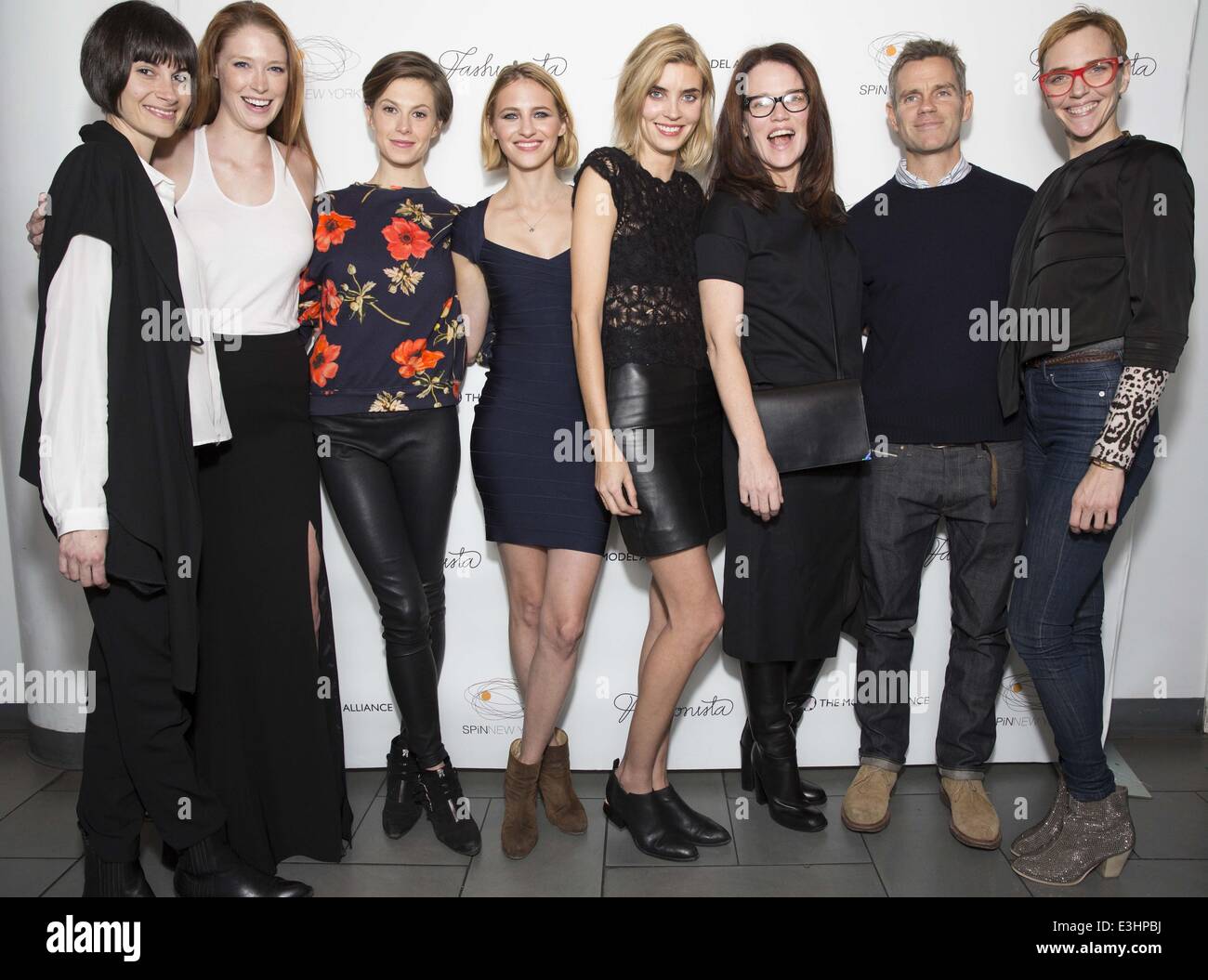 The Model Alliance Benefit held at Spin NYC Ping Pong Gallery ...