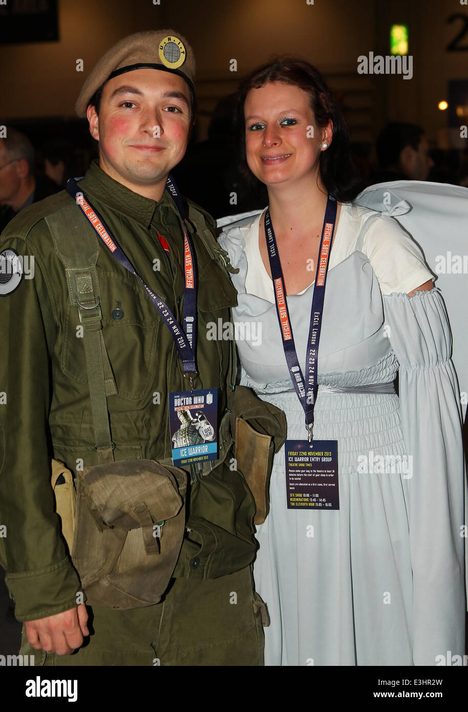 The Dr Who Official 50th Celebration at the Excel in London Featuring ...