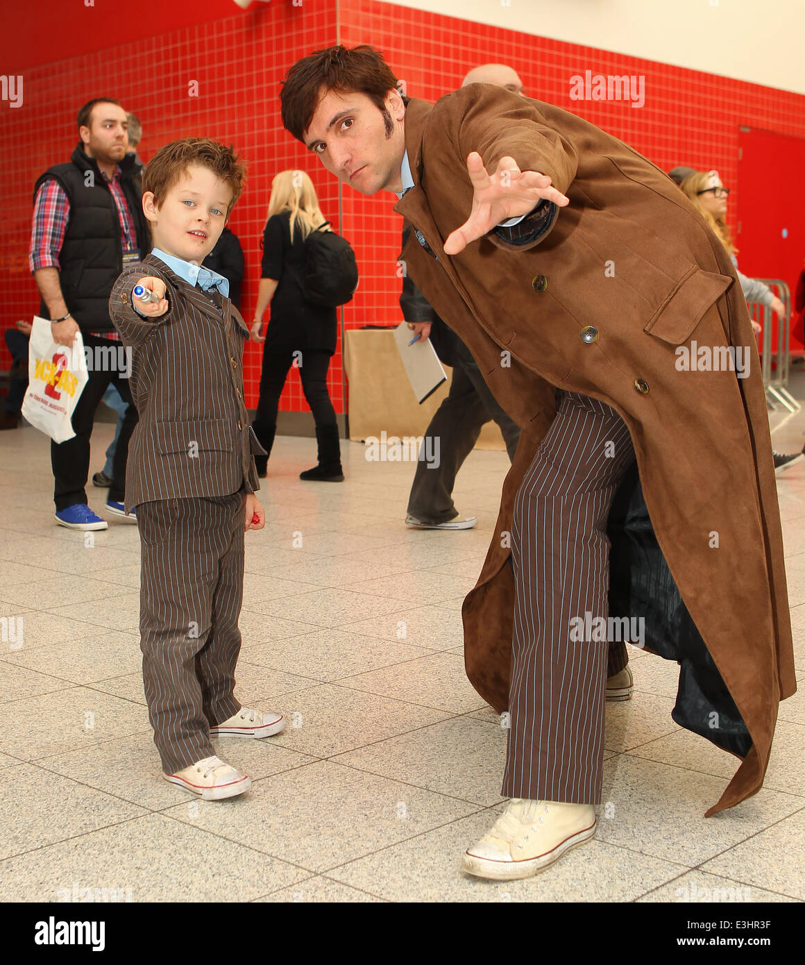 The Dr Who Official 50th Celebration at the Excel in London Featuring ...