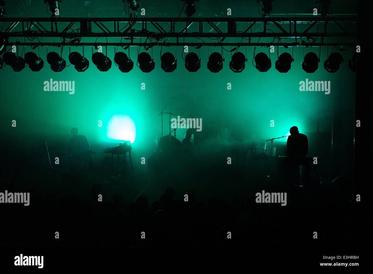 James Blake performs at the Roseland Theater. Featuring: James Blake ...