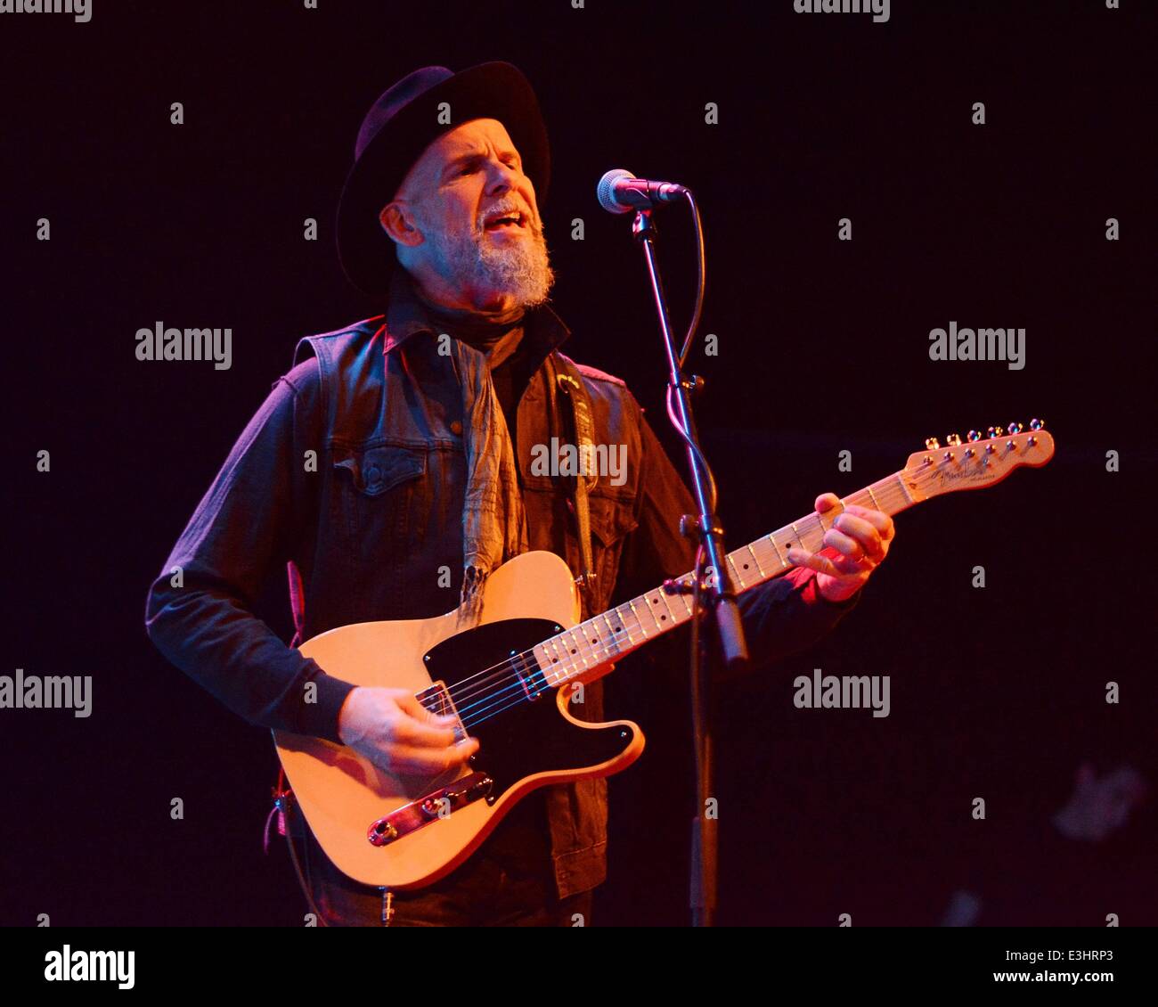 1970s American rock band 'Television' play at Vicar Street... Featuring ...