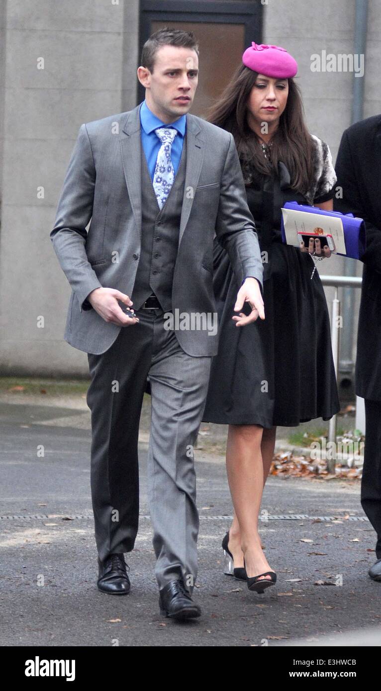 The wedding of Hayley Rock and Paul Elliott at Our Lady and St Joseph ...