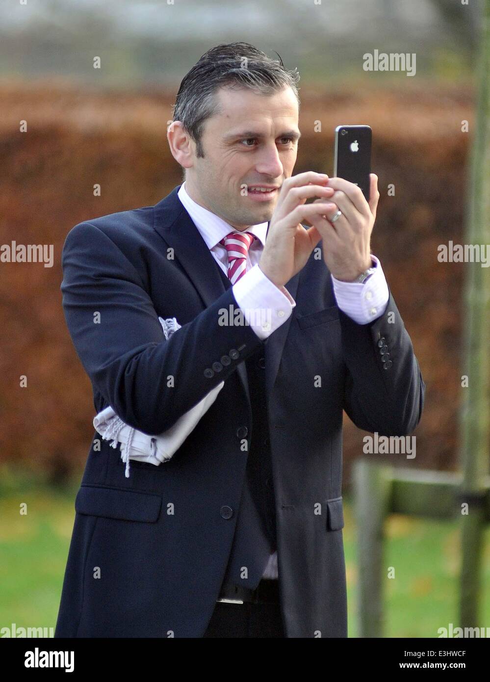 The wedding of Hayley Rock and Paul Elliott at Our Lady and St Joseph ...