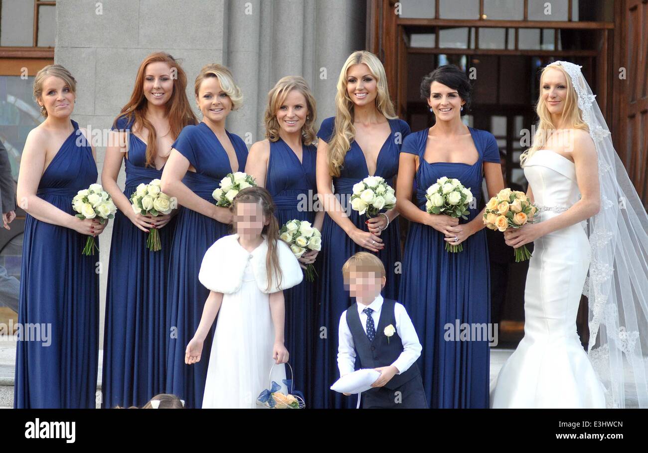 The wedding of Hayley Rock and Paul Elliott at Our Lady and St Joseph ...