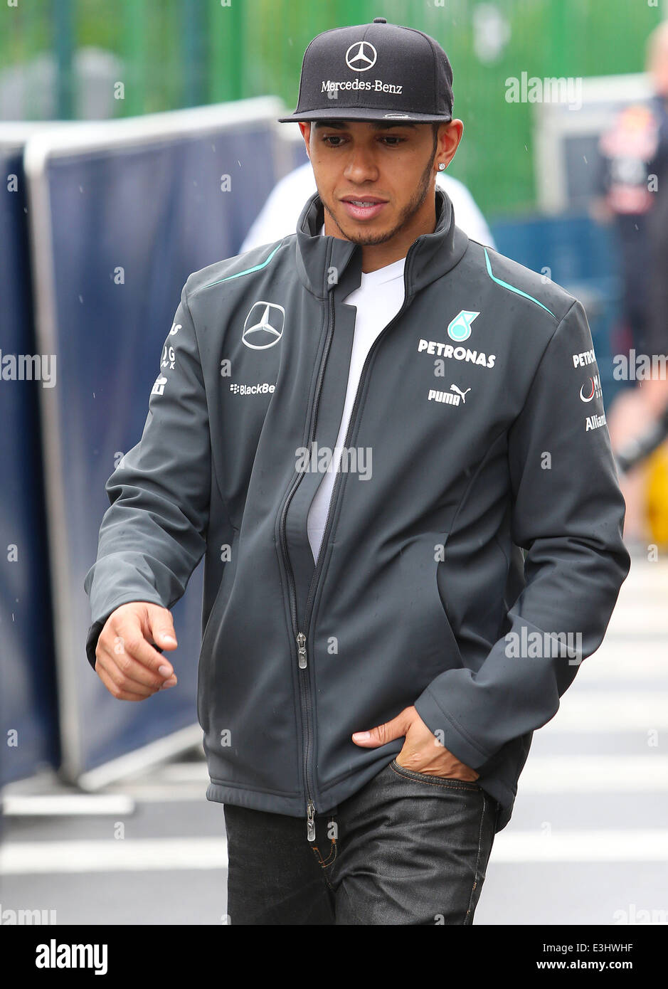 Lewis hamilton 2013 brazil hi-res stock photography and images - Alamy
