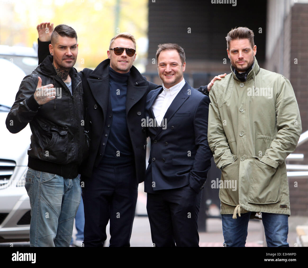 Boyzone outside itv studios featuring hi-res stock photography and ...