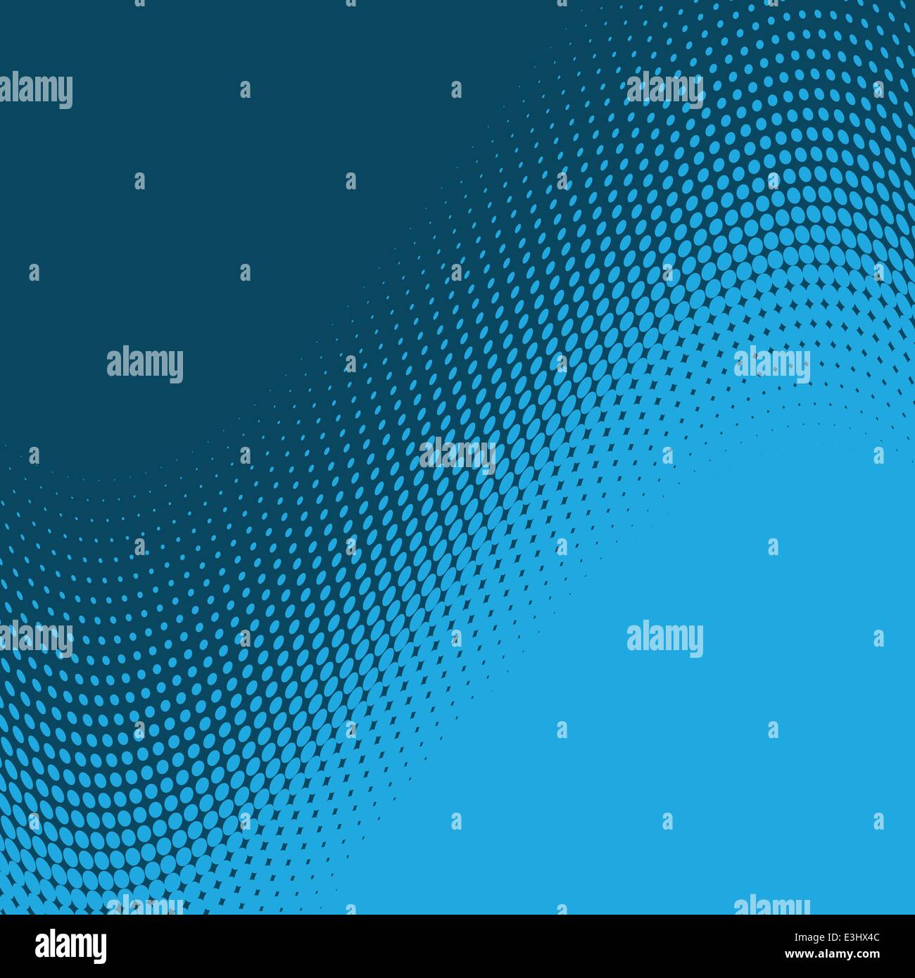 Blue halftone dot background design Stock Vector Image & Art - Alamy