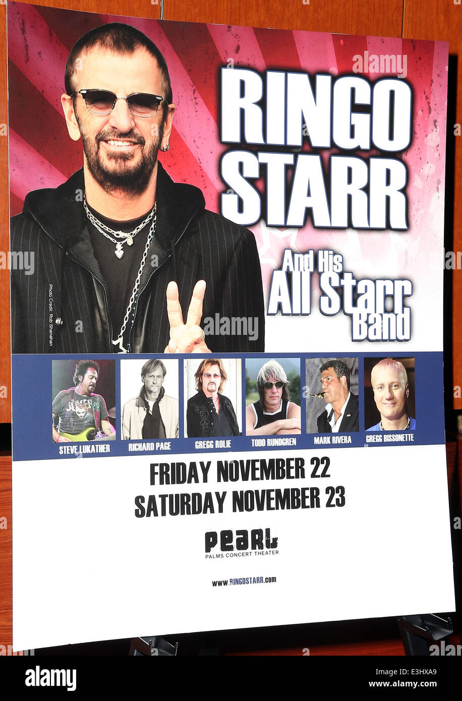 Ringo Starr Book & Print Exhibit at The Palms Casino Resort In ...