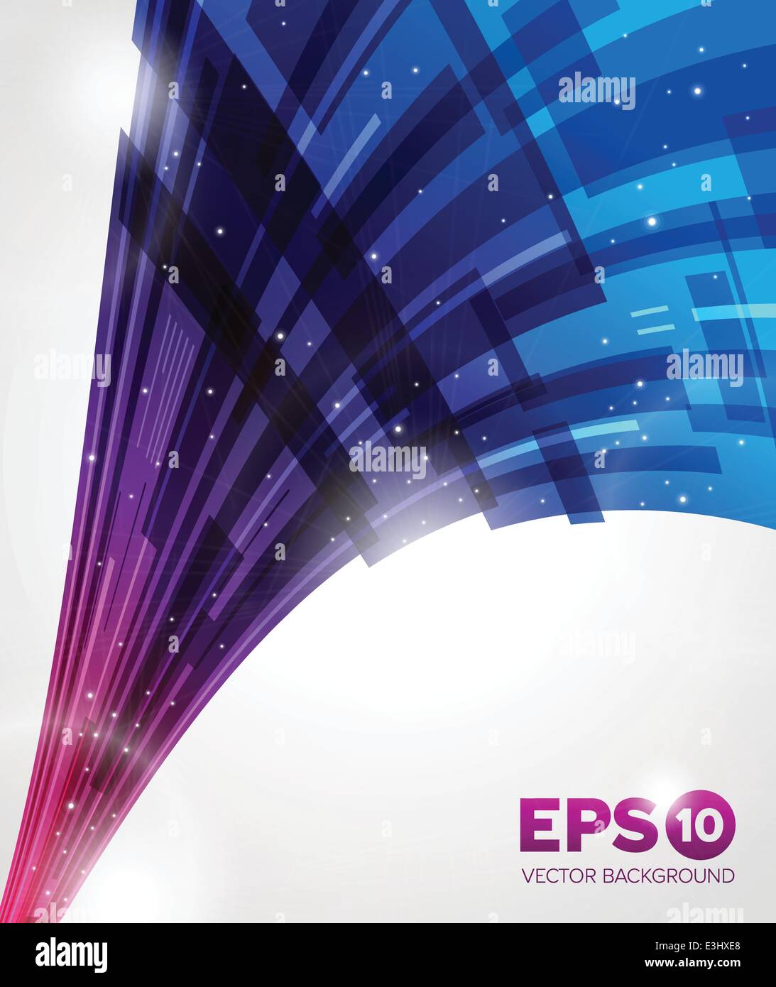 Abstract blue and purple curve background design eps10 Stock Vector ...