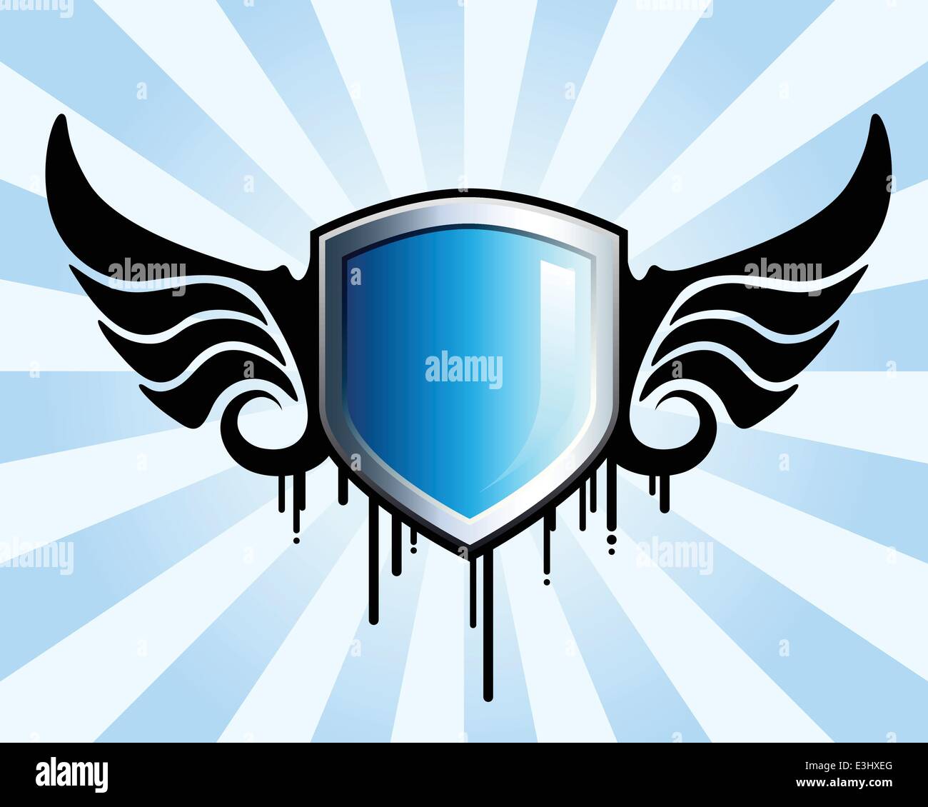 Silver crest Stock Vector Images - Alamy