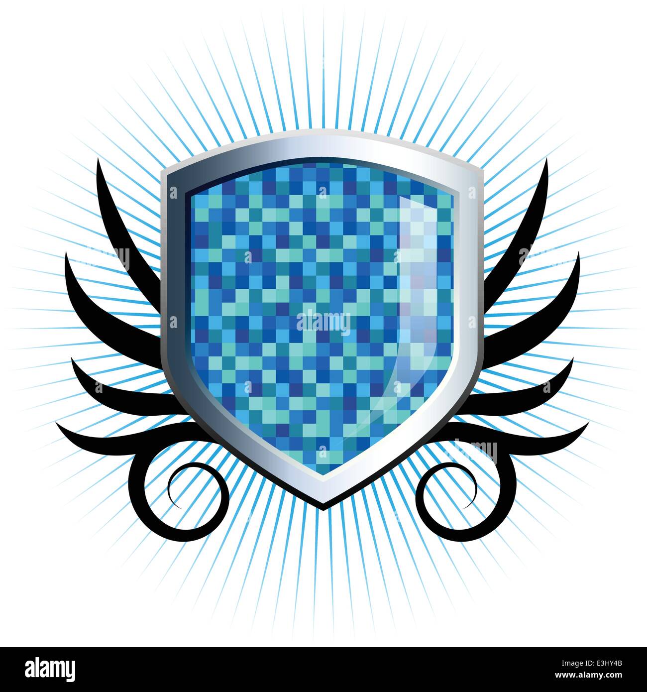 Checkered accents Stock Vector Images - Alamy