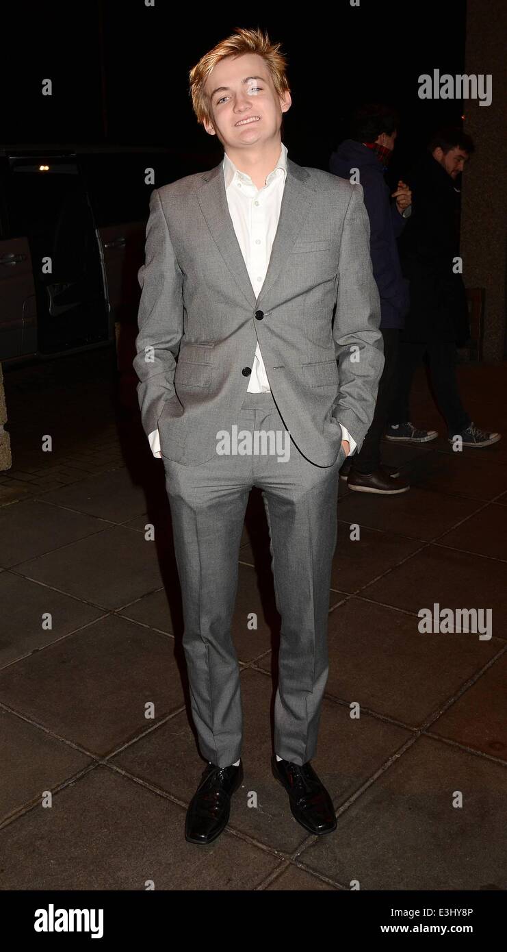 Game of Thrones actor Jack Gleeson at RTE for The Saturday Night Show ...