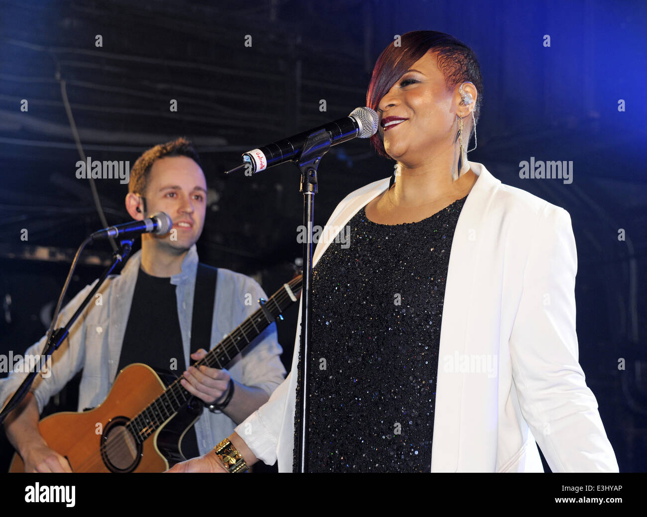 Gabrielle performs live at G-A-Y Featuring: Gabrielle Where: London ...