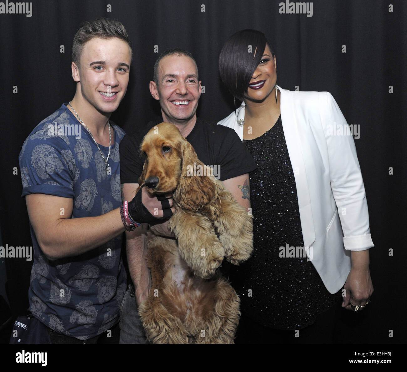 Former X Factor contestant Sam Callahan backstage at G-A-Y Featuring ...