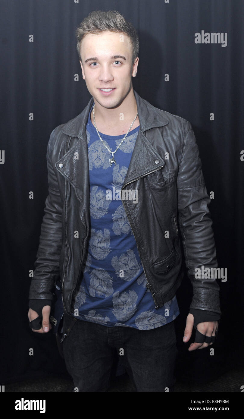 Former X Factor contestant Sam Callahan backstage at G-A-Y Featuring ...