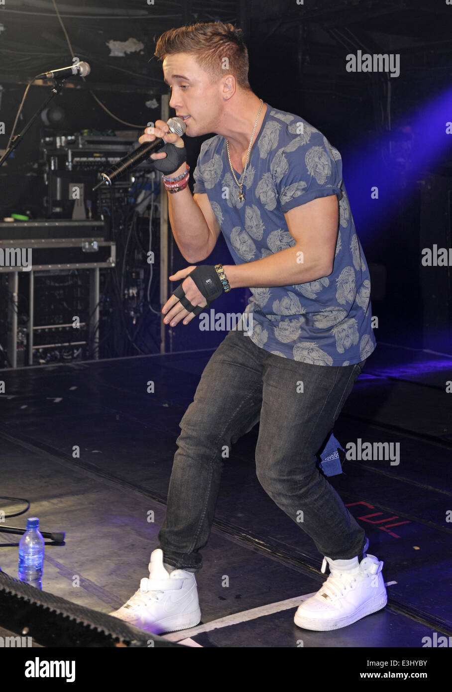 Former X Factor contestant Sam Callahan performs live at G-A-Y ...