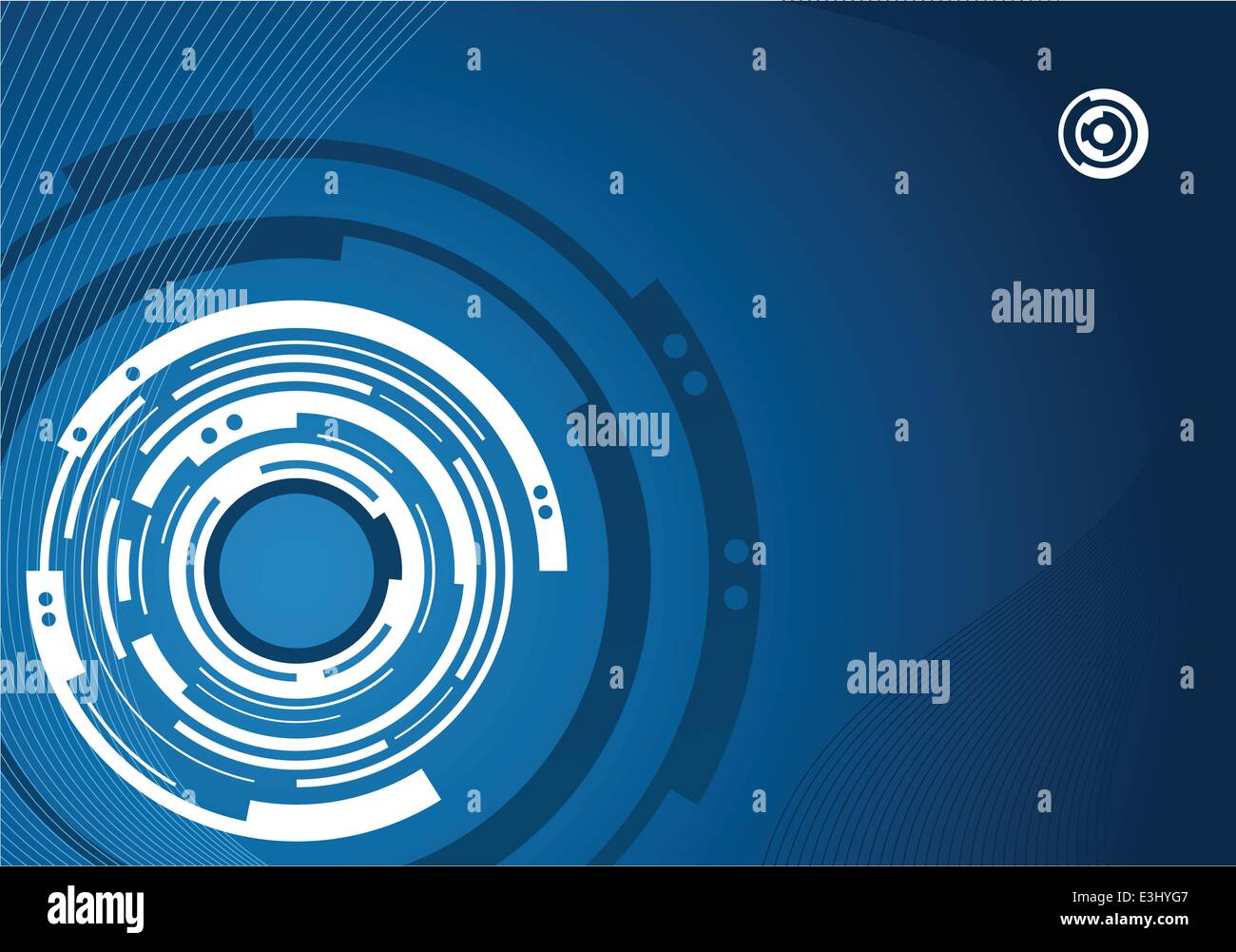 Mechanical abstract background design in blue and white Stock Vector ...