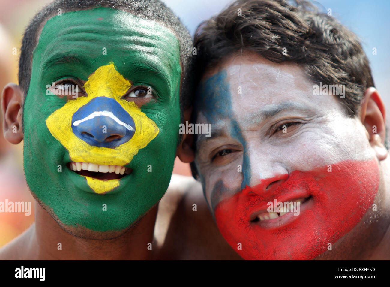 Rio de Janeiro, Brazil. 23rd June, 2014. Fans in FIFA Fan Fest in ...