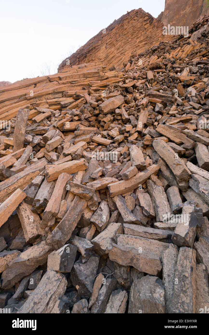 Columnar basalt grand canyon arizona hi-res stock photography and ...