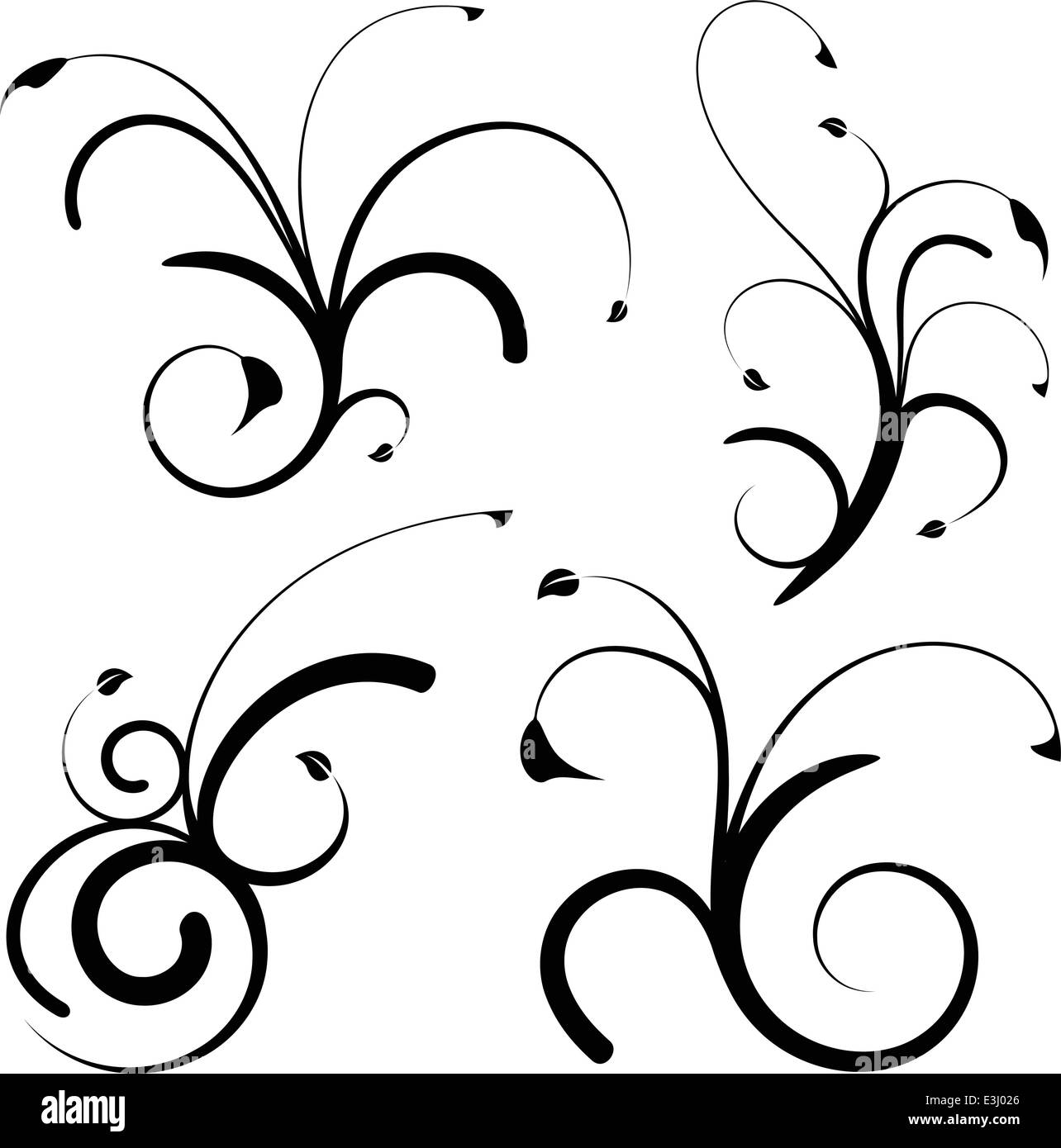 Set tribal elements Cut Out Stock Images & Pictures - Alamy