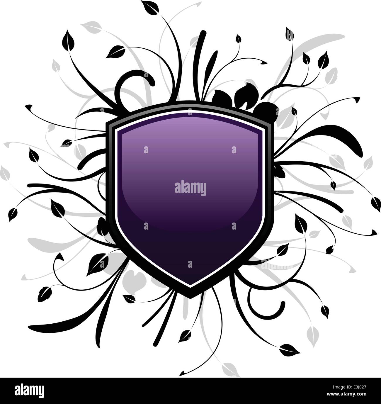Purple crest Stock Vector Images - Alamy