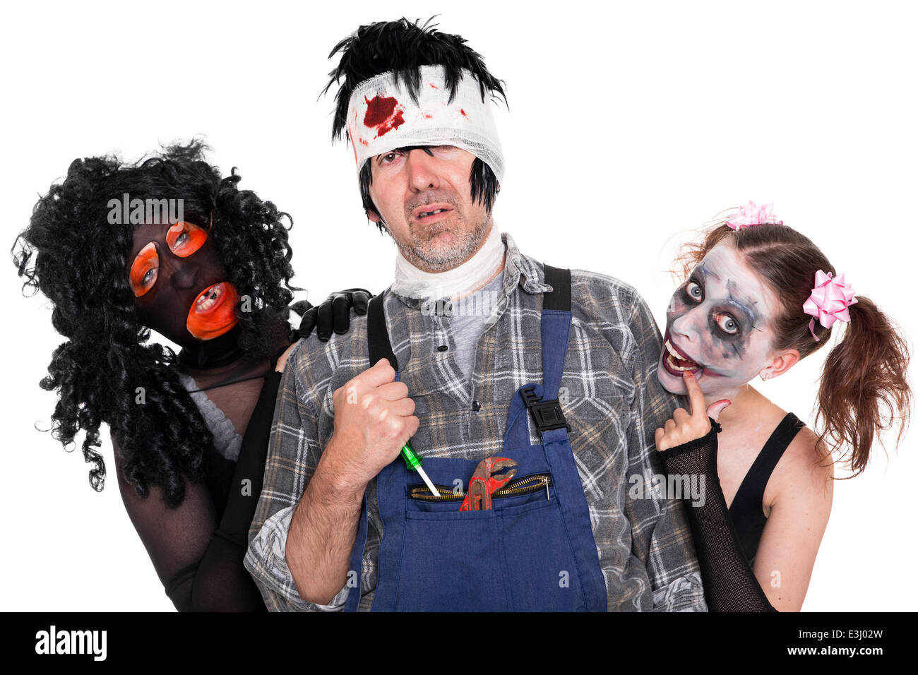 Creepy clown carnival hi-res stock photography and images - Alamy