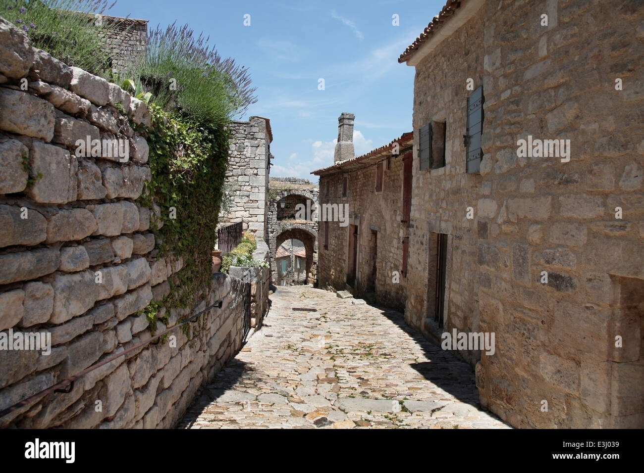 Lacoste Provence France Stock Photo - Alamy