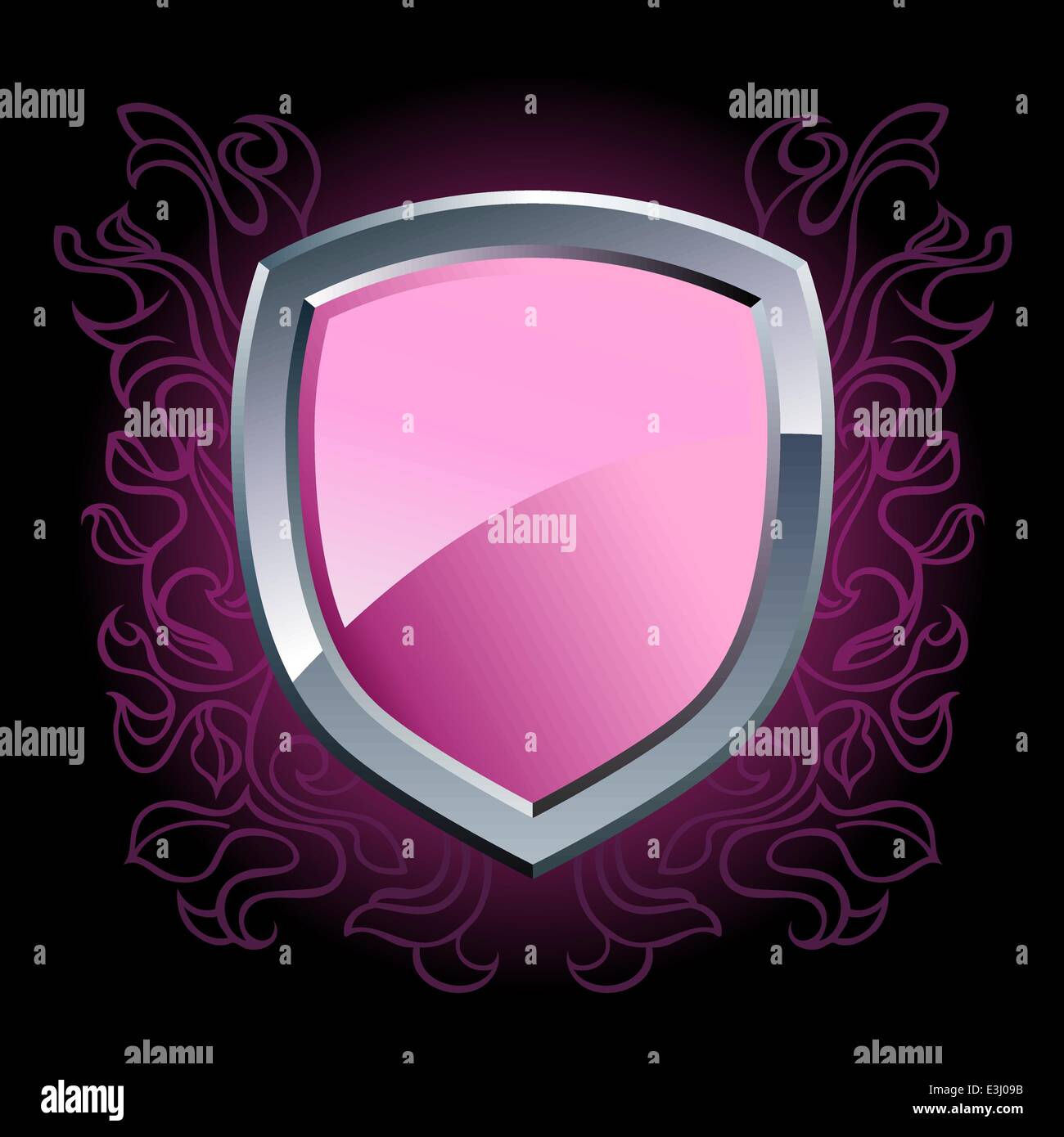 Purple crest Stock Vector Images - Alamy