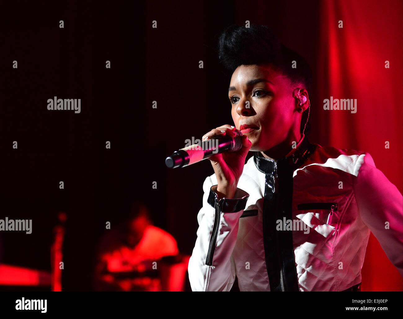 Janelle Monae performs in 'The Electric Tour' concert at Fillmore Miami ...