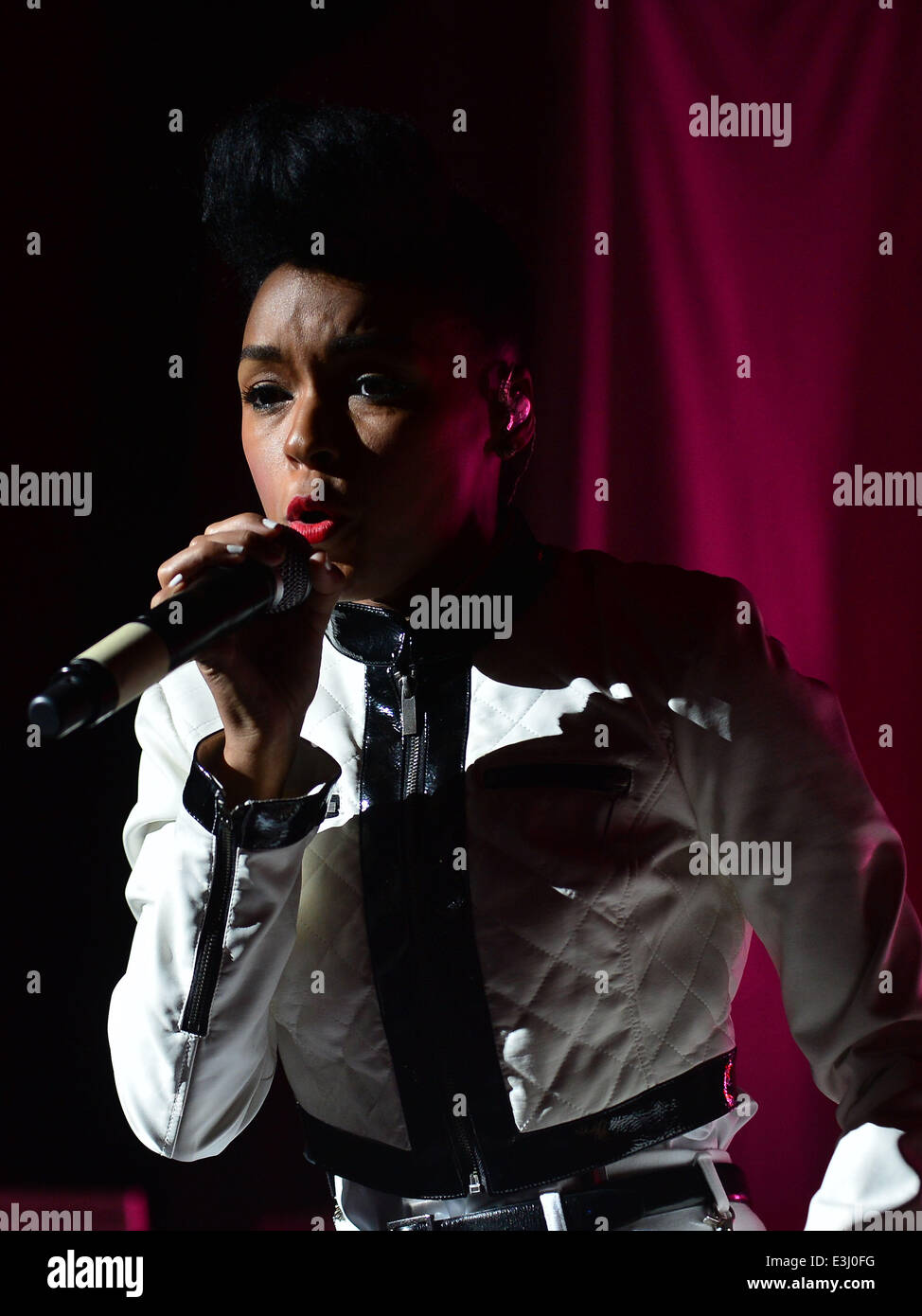 Janelle Monae performs in 'The Electric Tour' concert at Fillmore Miami ...