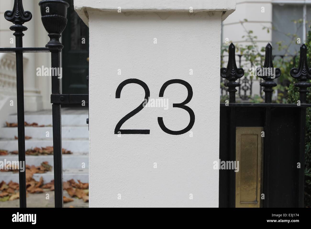 General Views of David Beckham and Victoria Beckham's new house. The ...