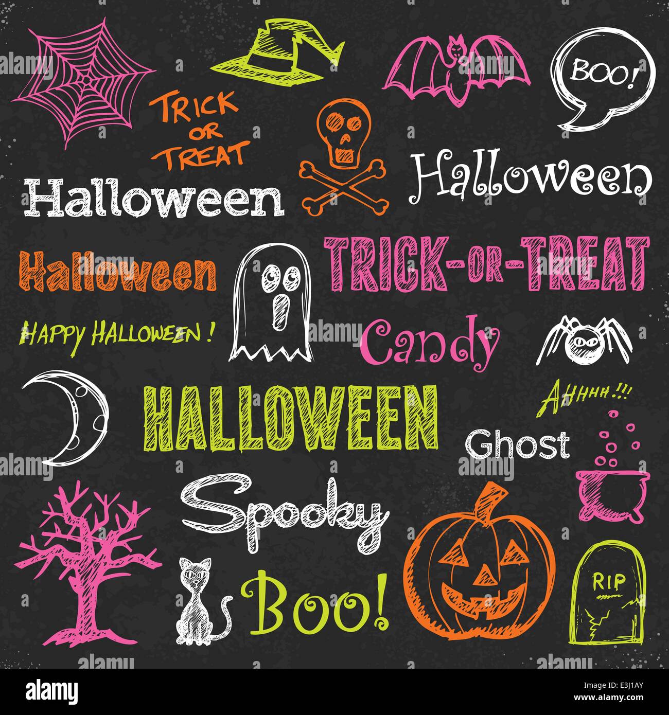 Ghost sign lettering Stock Vector Images - Alamy