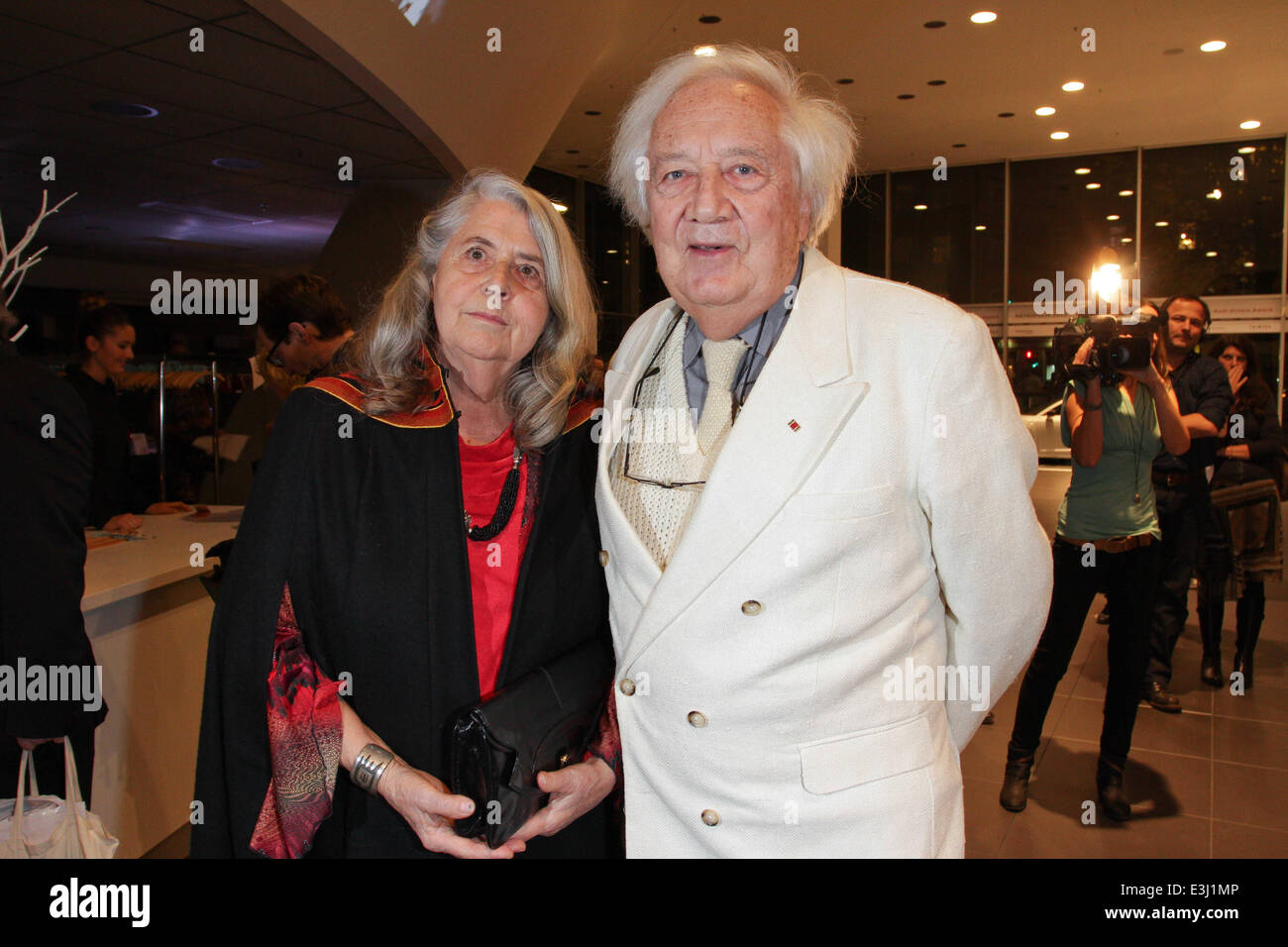 German celebrities arriving for Metropolis - Der Deutsche Regiepreis ...