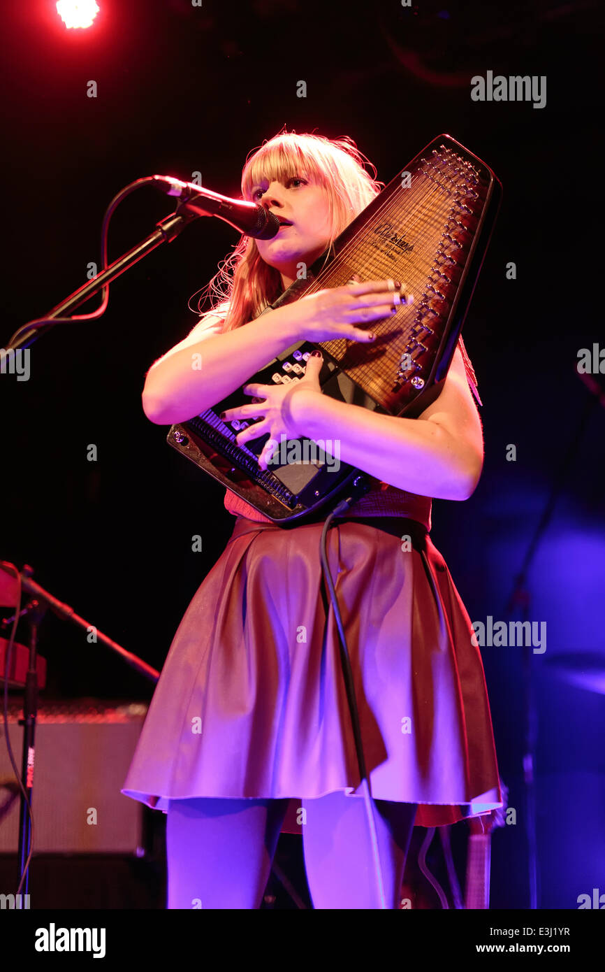 Basia Bulat performs at the Bowery Ballroom. Featuring: Basia Bulat ...