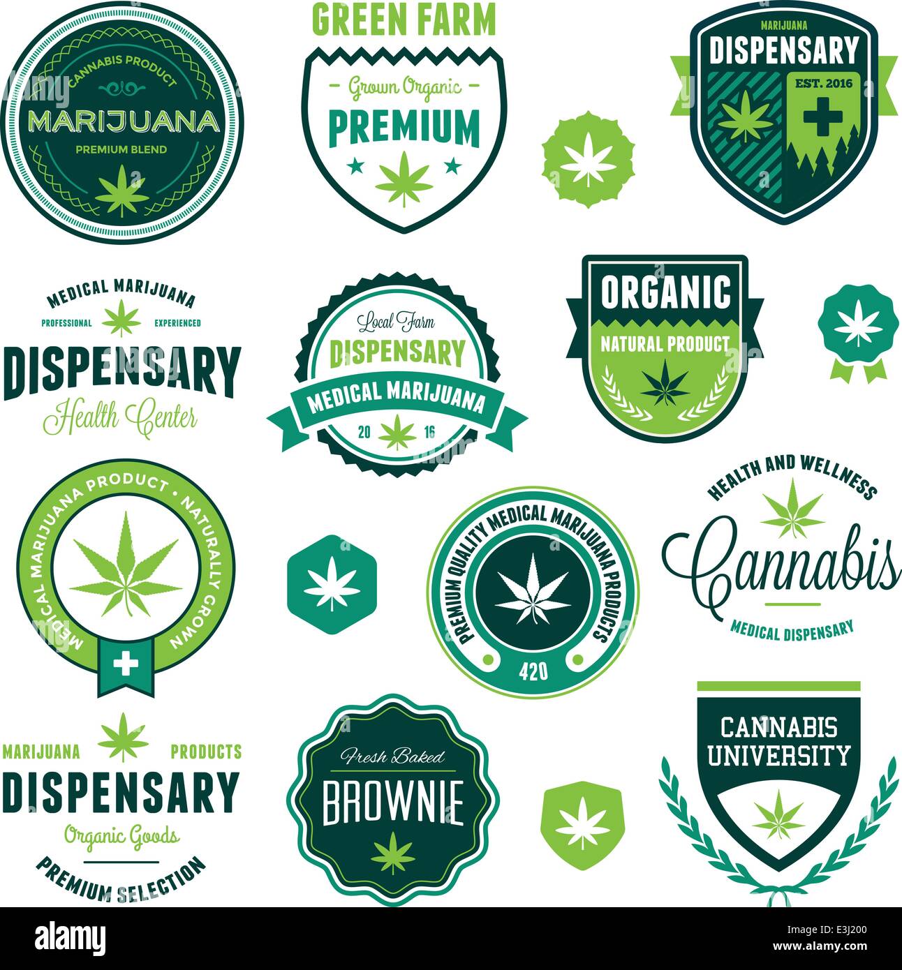 Marijuana sticker hi-res stock photography and images - Alamy