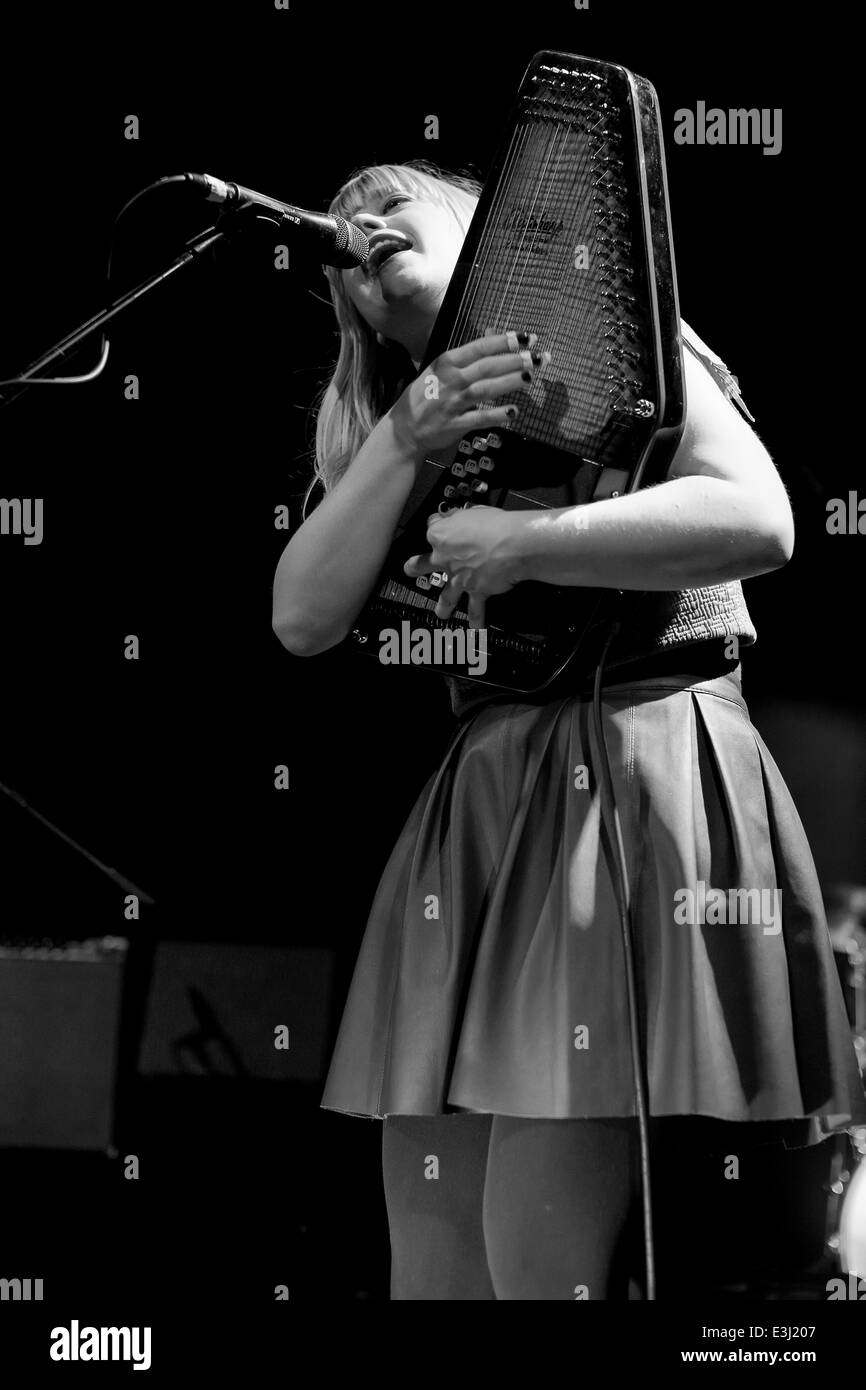 Basia Bulat performs at the Bowery Ballroom. Featuring: Basia Bulat ...