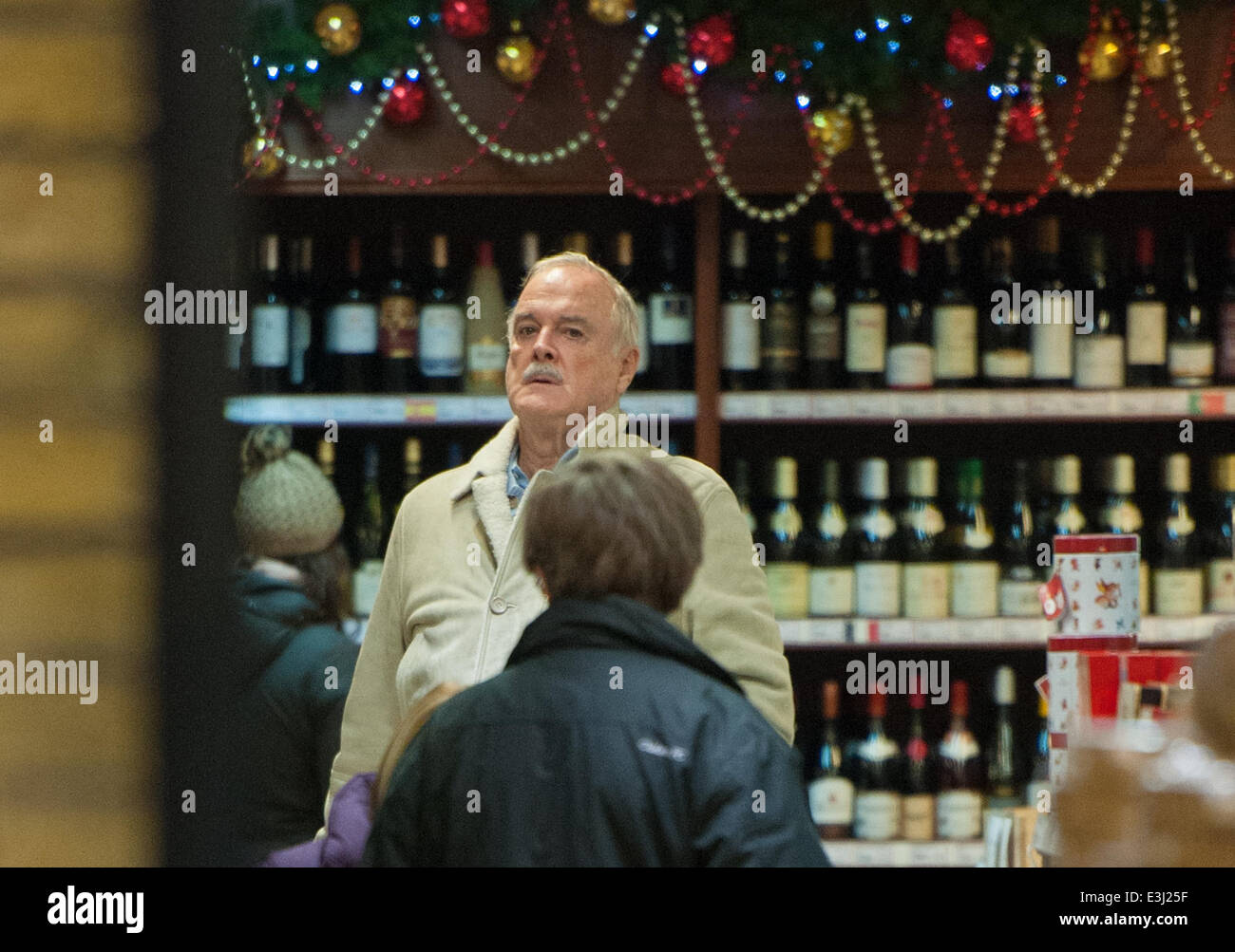 Monty Python actor John Cleese out and about in Chelsea before buying ...