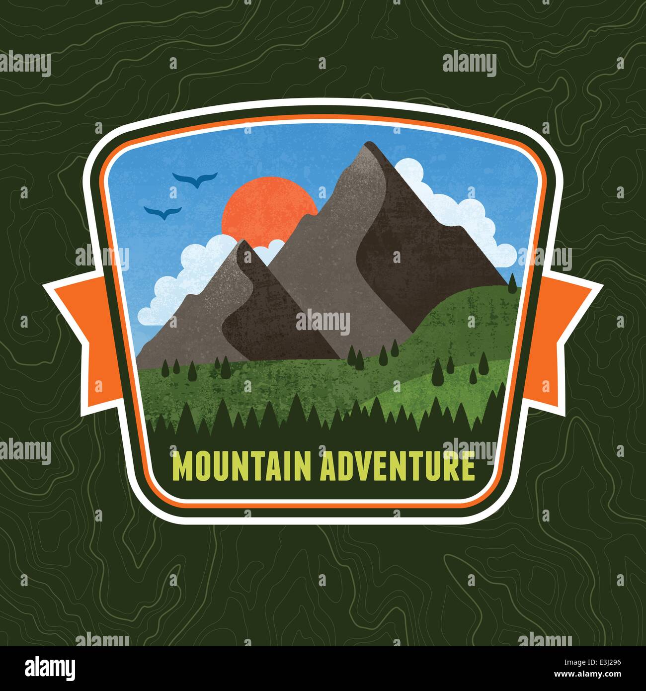 Adventure illustration hi-res stock photography and images - Alamy