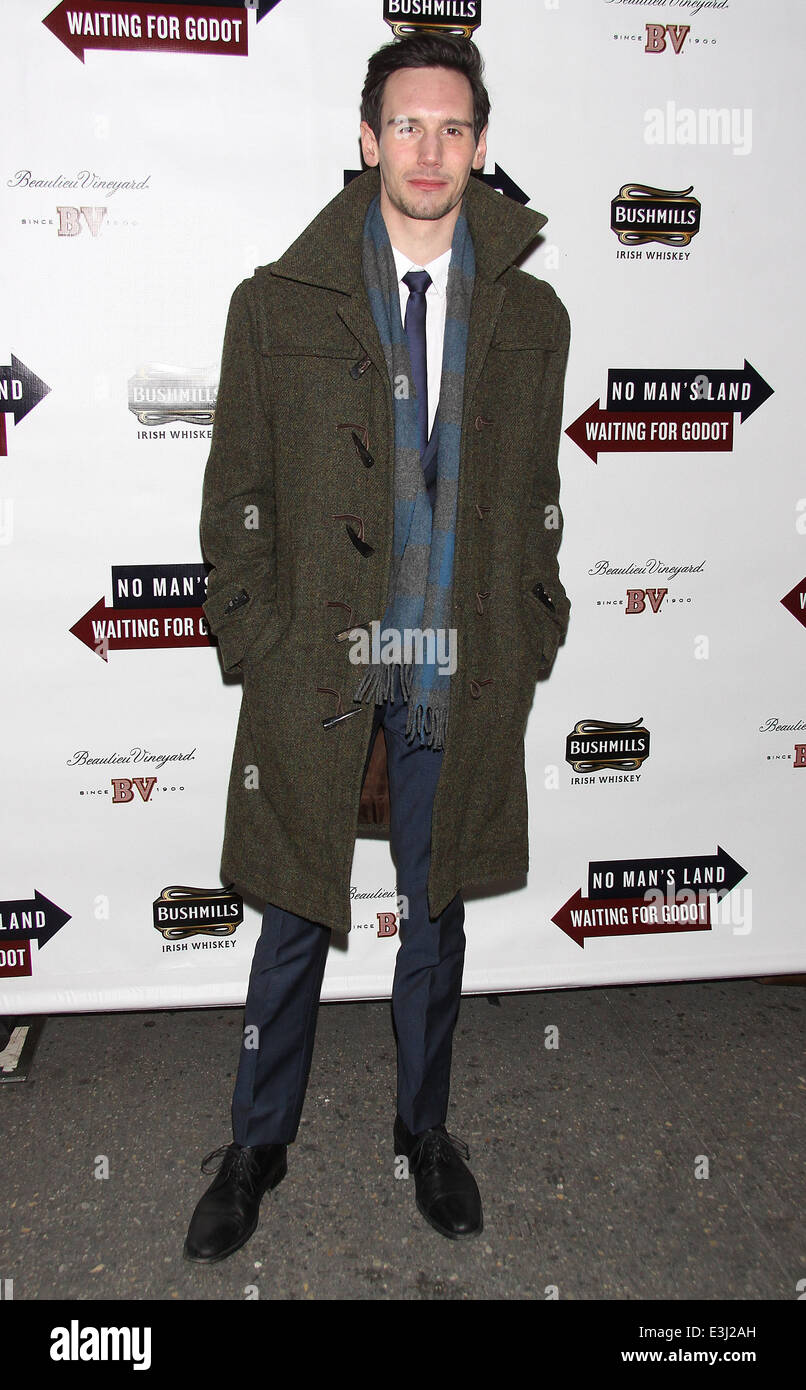 Opening Night for Broadway's Waiting For Godot at the Cort Theatre ...