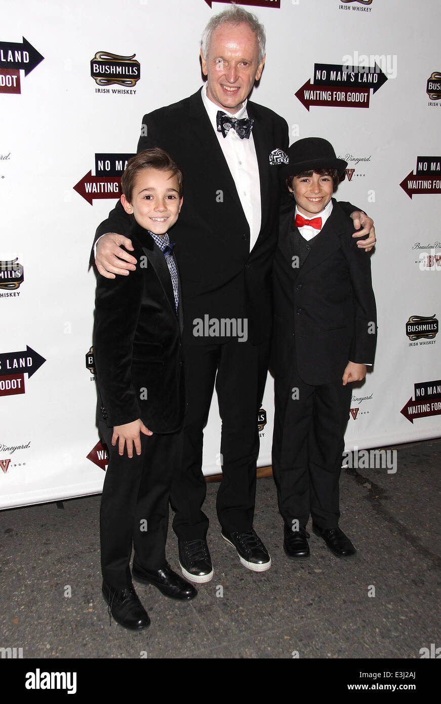 Opening Night for Broadway's Waiting For Godot at the Cort Theatre ...